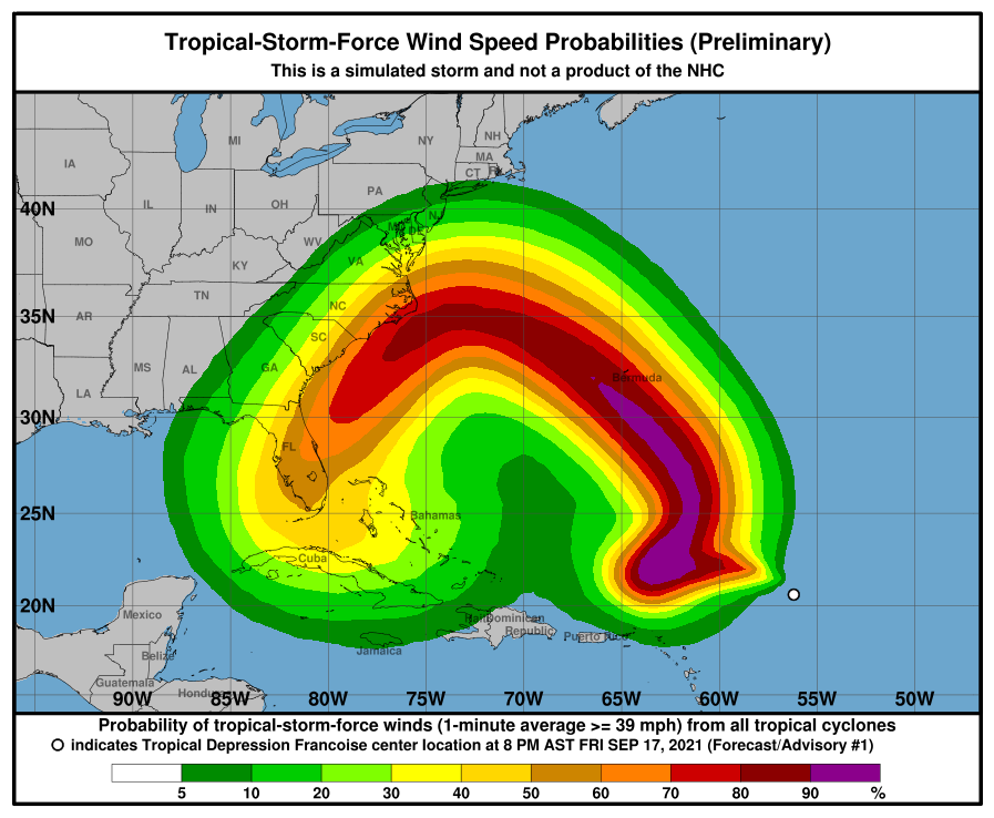 Hurricane Decision Simulator - Storm Selector